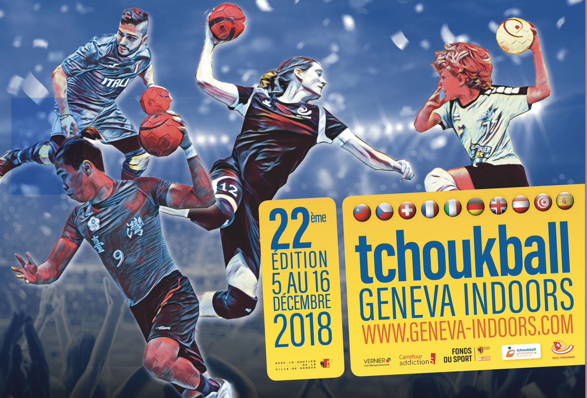 Fonds du sport - Tchoukball Geneva Indoors